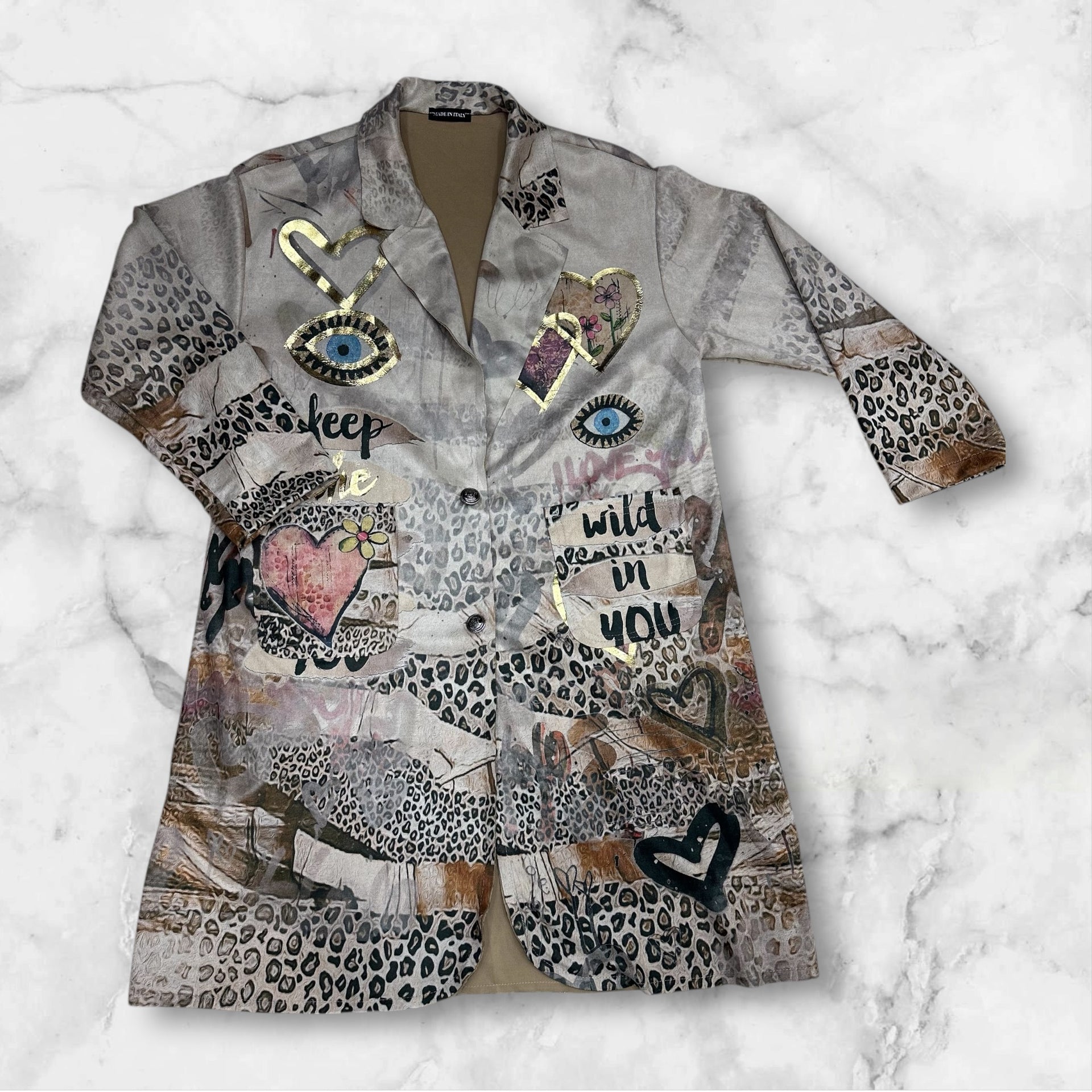 Long Jacket Leopard Print 27540 – Fabulous Boutique by NCS